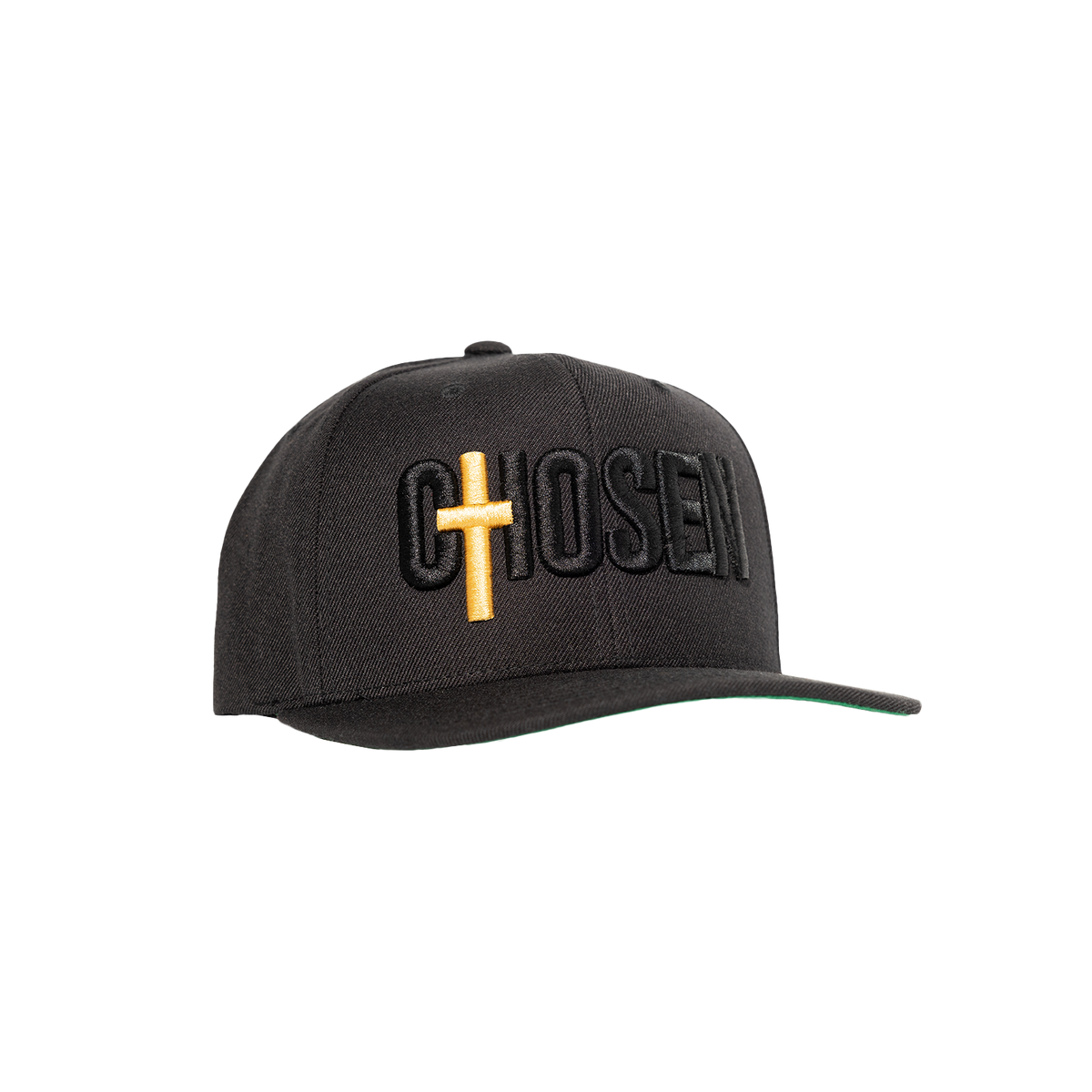 Chosen Black Gold Snapback Hat – Cintas Acuario
